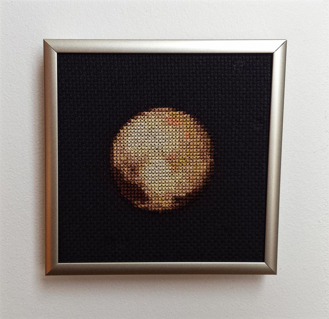 Pluto Dwarf Planet Cross Stitch Pattern PDF Instant Download - Etsy