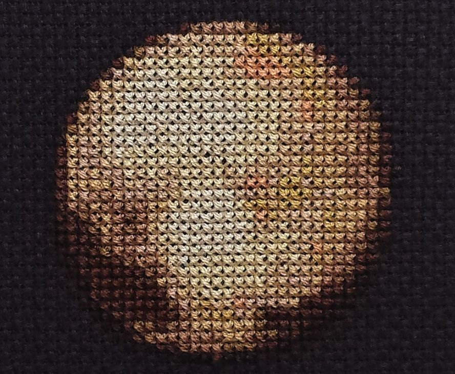 Pluto Dwarf Planet Cross Stitch Pattern PDF Instant Download - Etsy