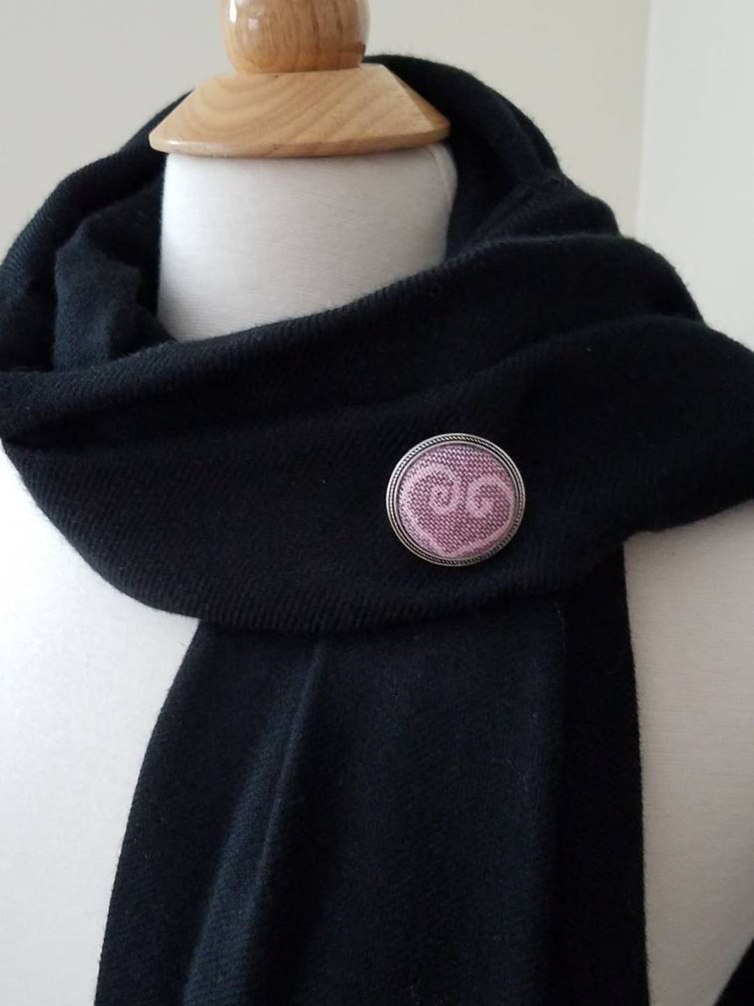 Heart Pin - Kokadi - Marie Poppin - Wrap Scrap Pin - Lapel Pin ...