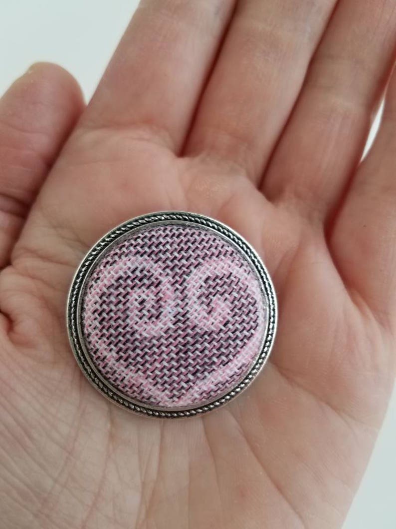 Heart Pin Kokadi Marie Poppin Wrap Scrap Pin Lapel Pin - Etsy