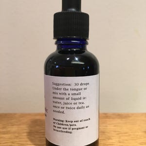 Strong Mind Herbal Tincture Organic, Wildcrafted - Etsy