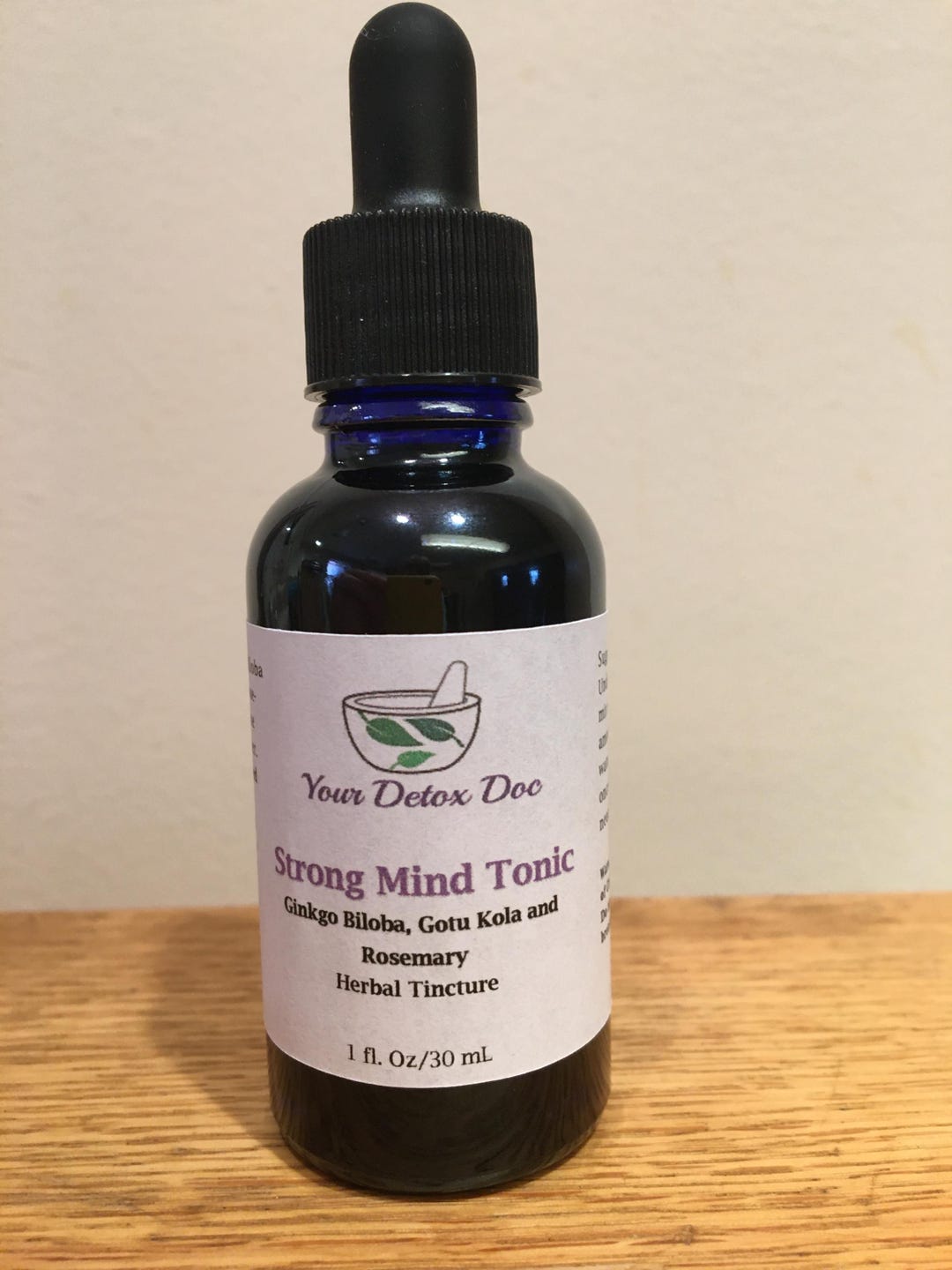 Strong Mind Herbal Tincture - Organic, Wildcrafted - Etsy