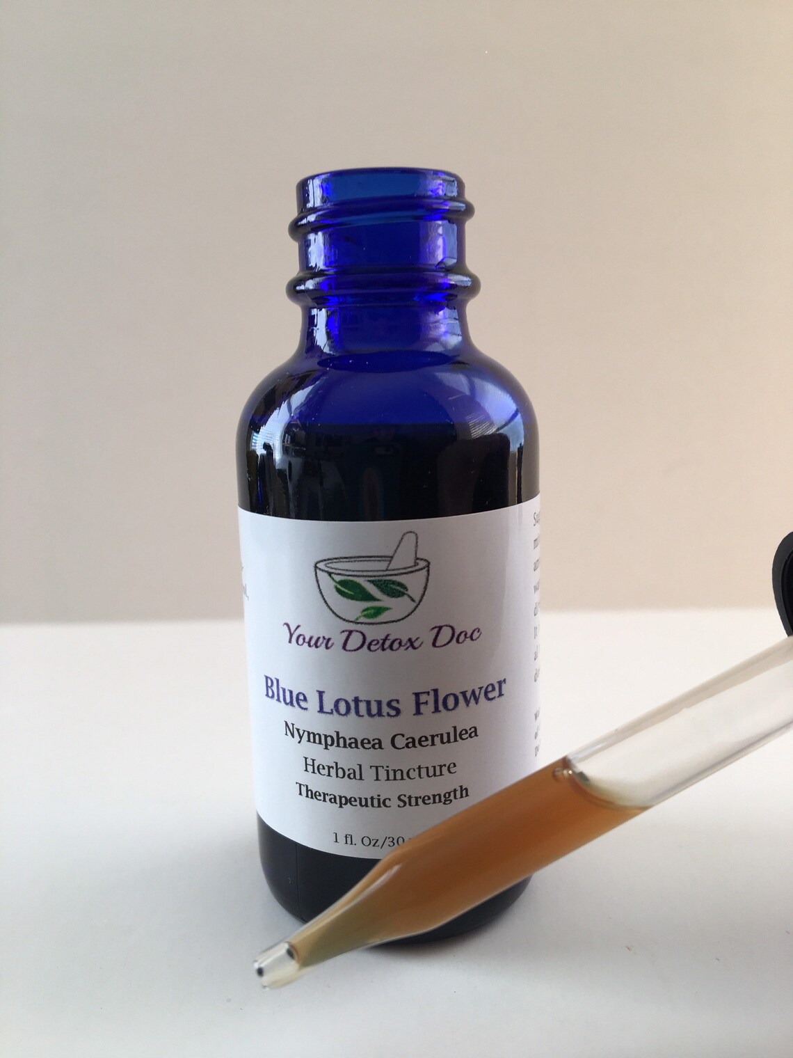 Blue Lotus Flower Herbal Tincture Pesticide Free Relaxation | Etsy