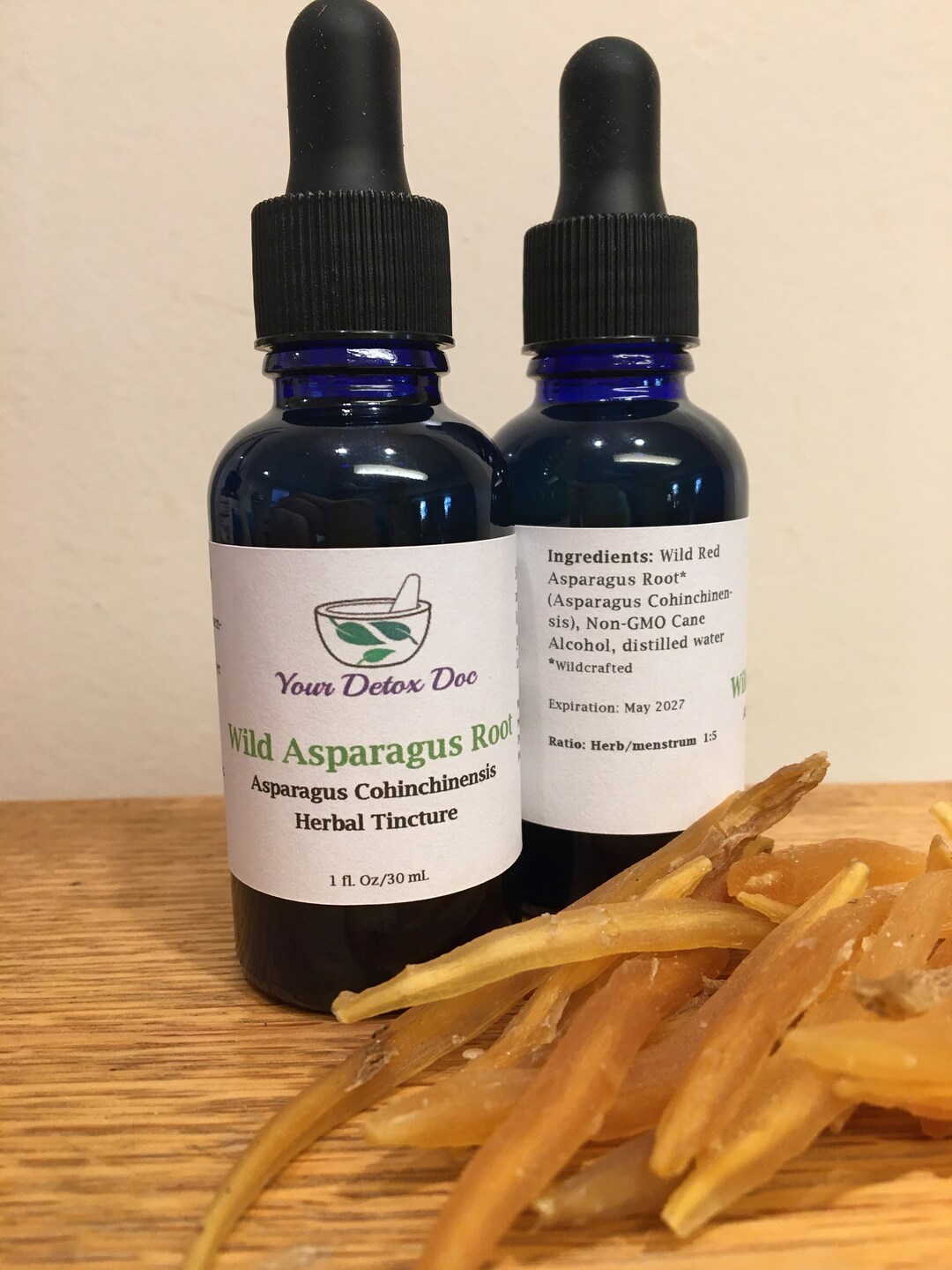 Wild Red Asparagus Root Herbal Tincture - Etsy