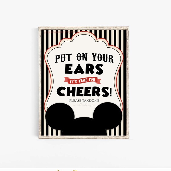 Mickey Mouse Invite - Etsy