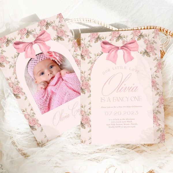 Shabby Chic Invites - Etsy