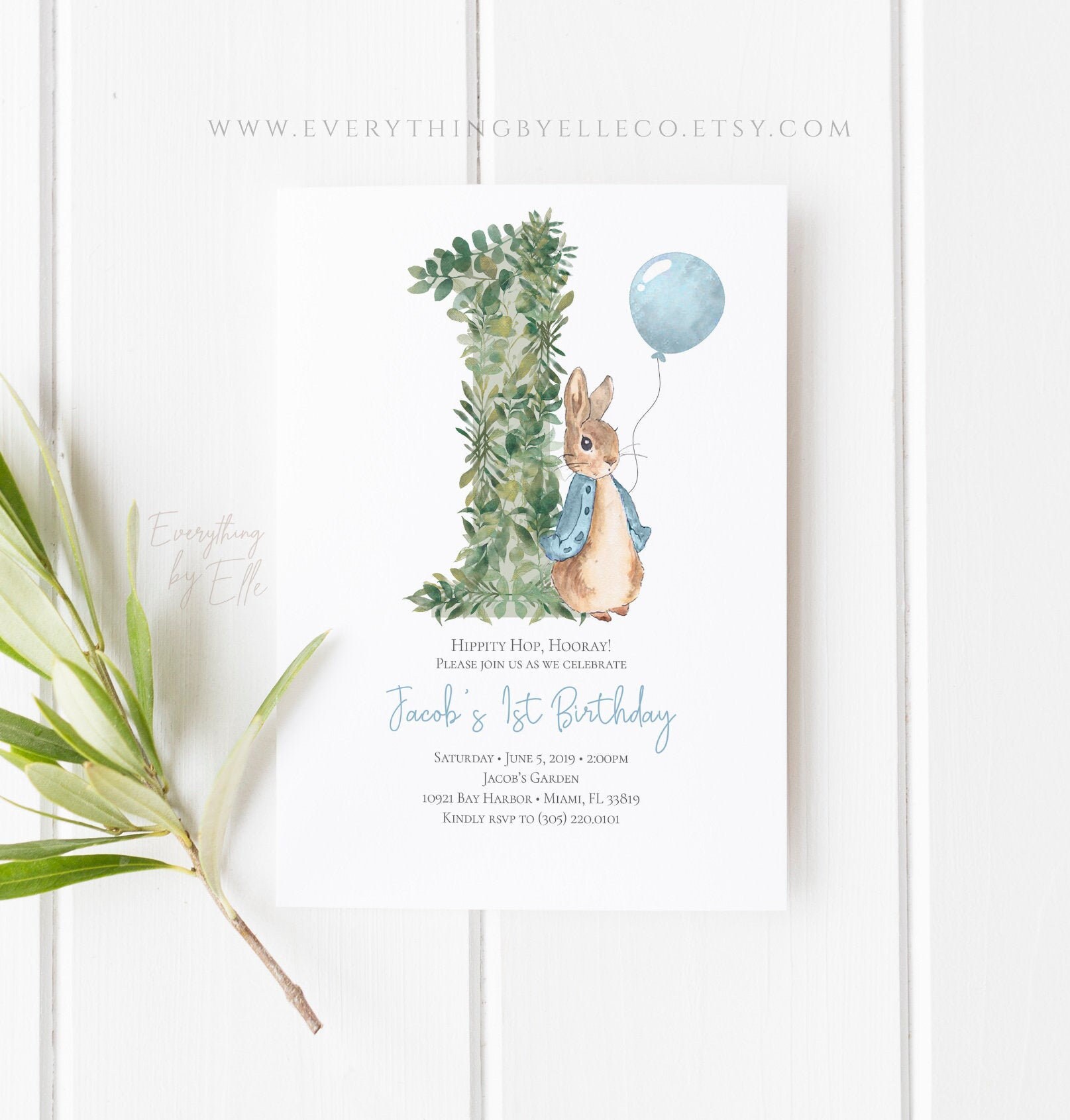 Peter Rabbit Birthday Invitation Boy Peter Rabbit Birthday - Etsy UK