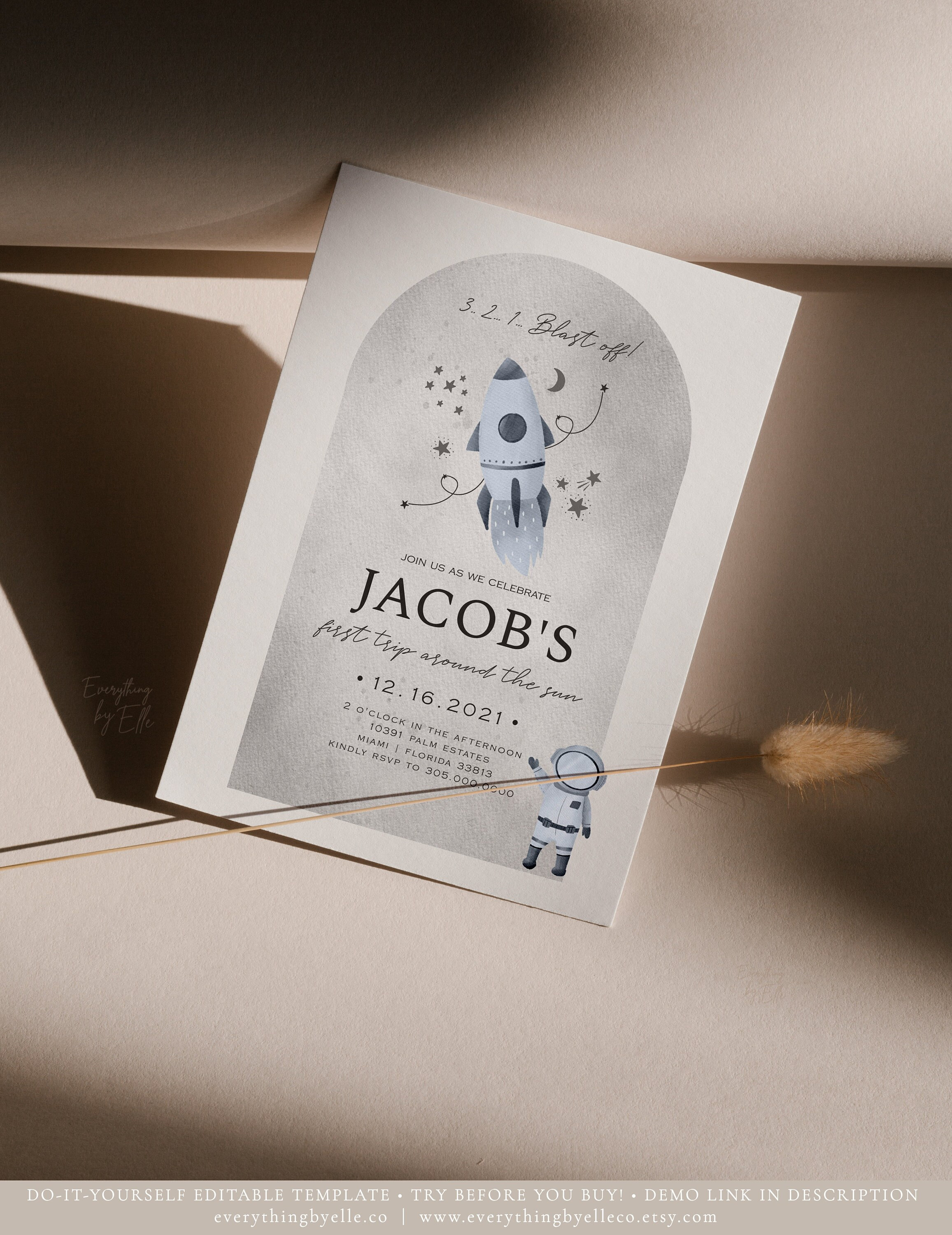templates-invitations-announcements-blue-modern-first-trip-around-the