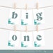 The Big ONE Birthday Thank You Card Editable Surfs up 1st - Etsy