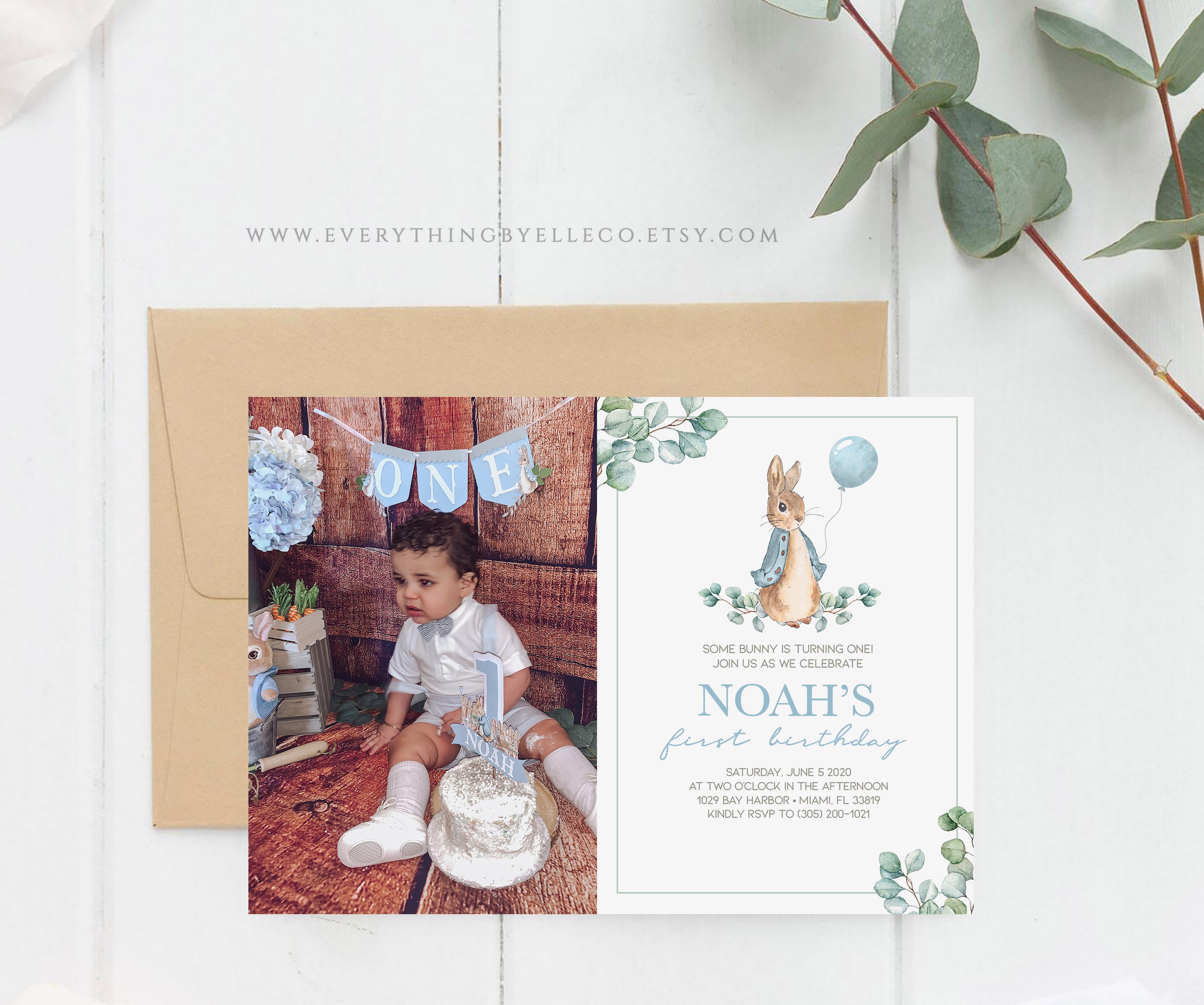 Peter Rabbit Birthday Invitation Classic Peter Rabbit Invite | Etsy