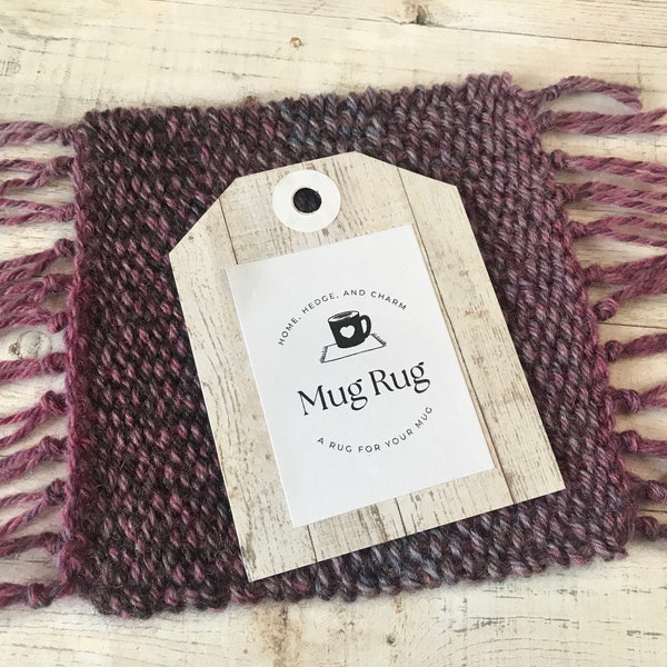 Handwoven Mug Rug - Etsy