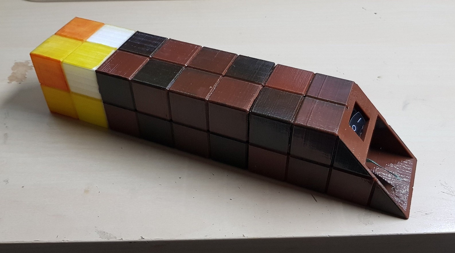 Minecraft Torch Nightlight Lamp Minecraft birthday | Etsy