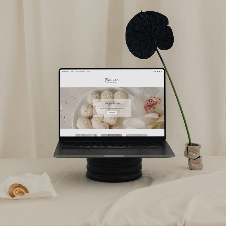 Feminine Wordpress Blog Theme | Bianca Website Template | Kadence ...