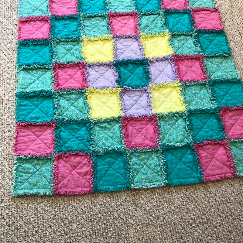 Pastel Quilt - Etsy