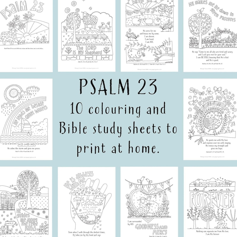 Psalm 23 - Etsy