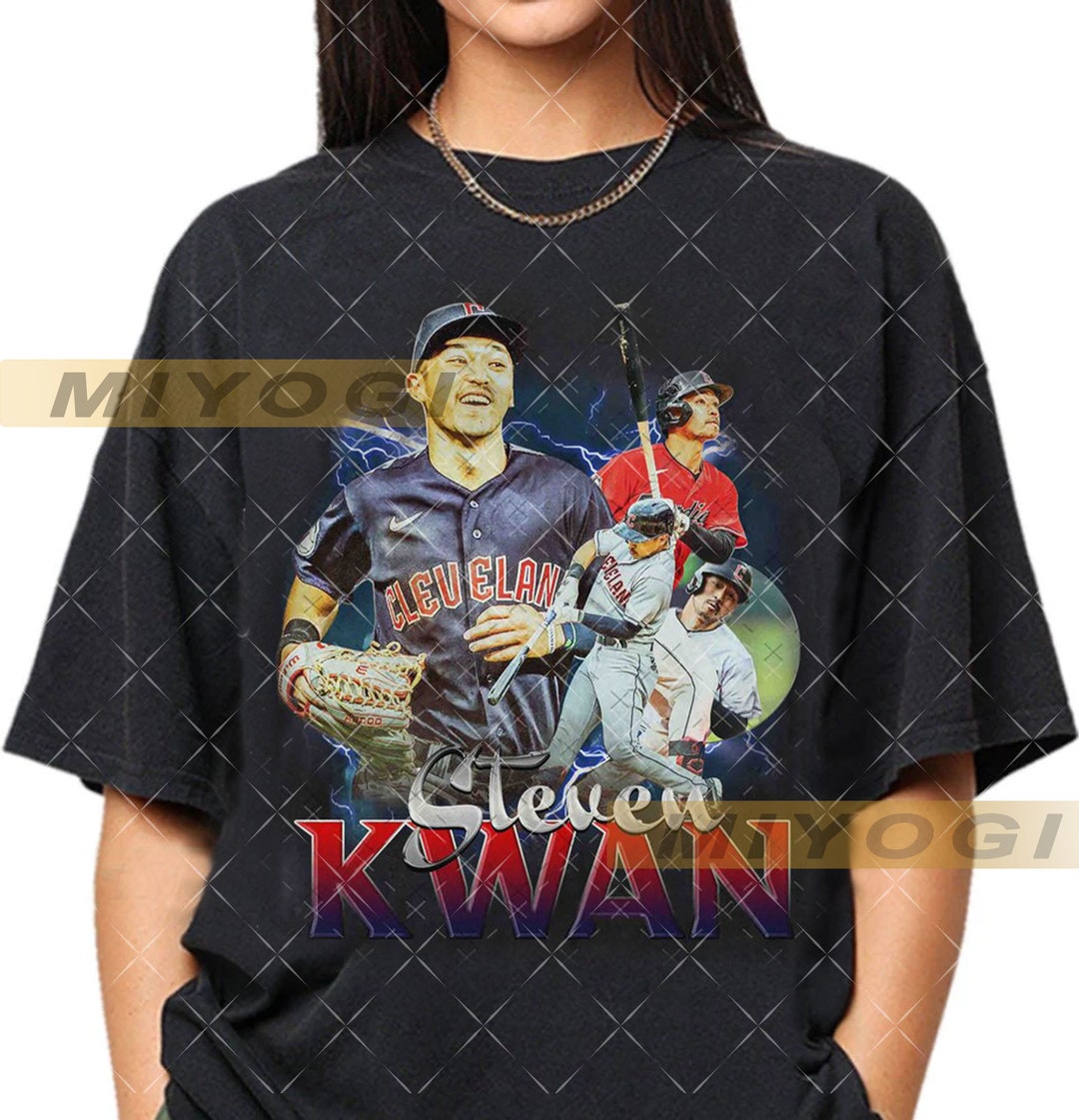 Vintage Graphic Steven Kwan 90s Baseball Unisex T-shirt, Steven Kwan ...