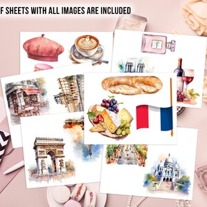 Paris Scavenger Hunt Printable Paris Party Game Paris Birthday Party ...