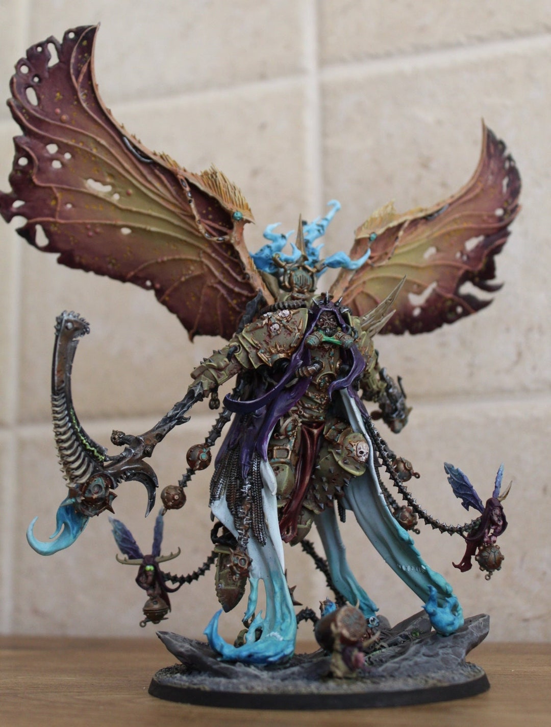 Mortarion Painted Miniature Games Workshop Daemon Primarch of - Etsy
