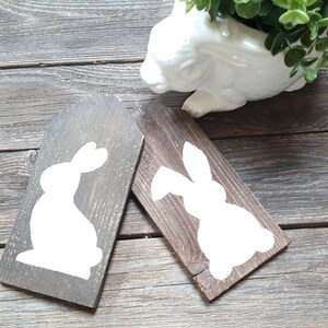 Easter Sign, Bunny Decor, Rabbit Decor, Easter Decoration, Spring Signs ...