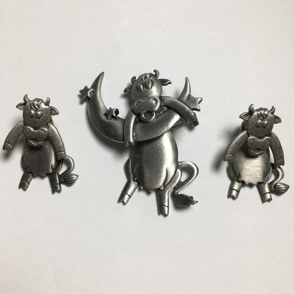 Cow Pin - Etsy