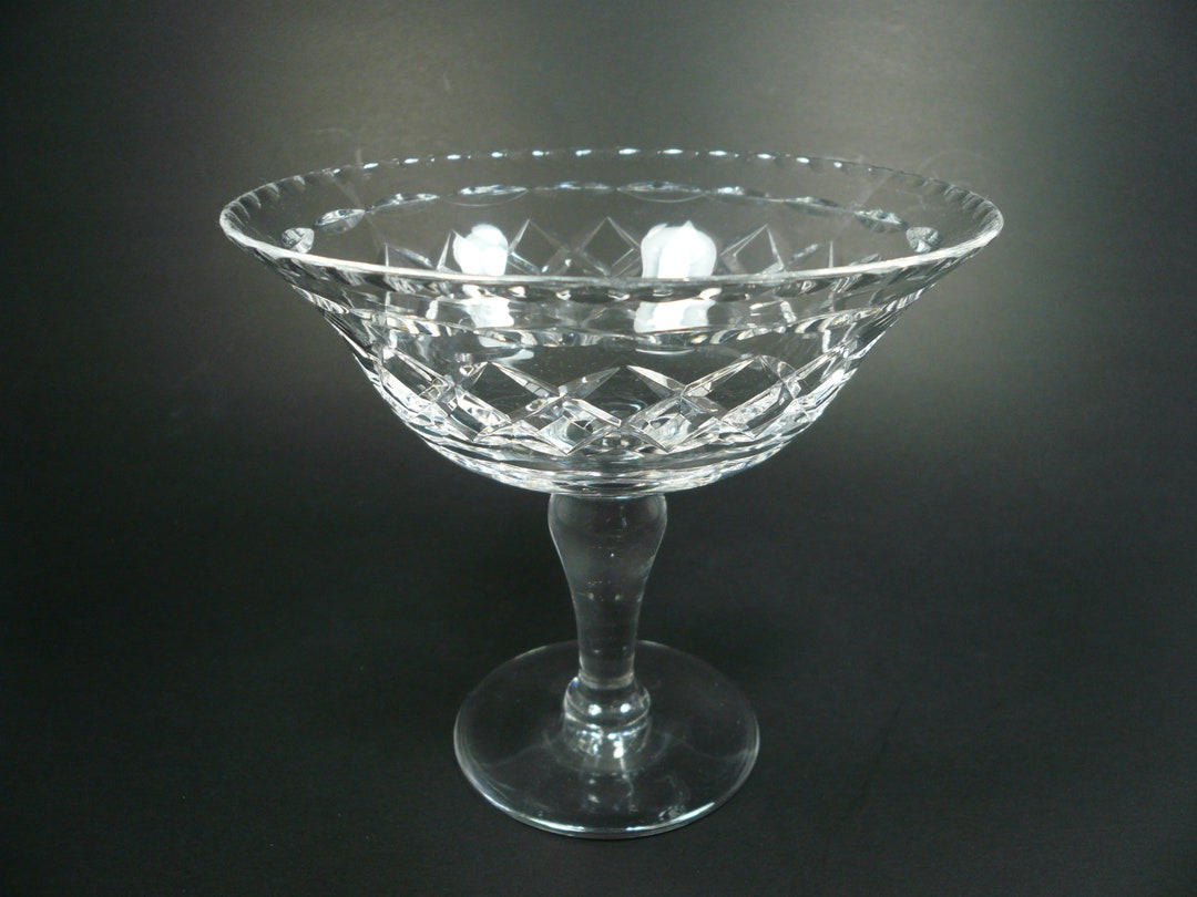 Stuart Crystal 4.5" Compote Sherbet Dessert Bowl Dish Mint With Awesome ...