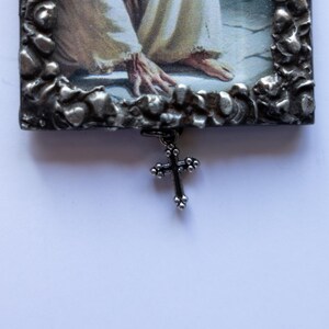Jesus Ornament, Jesus Carrying Cross, Religious Icon, Religious Gift ...