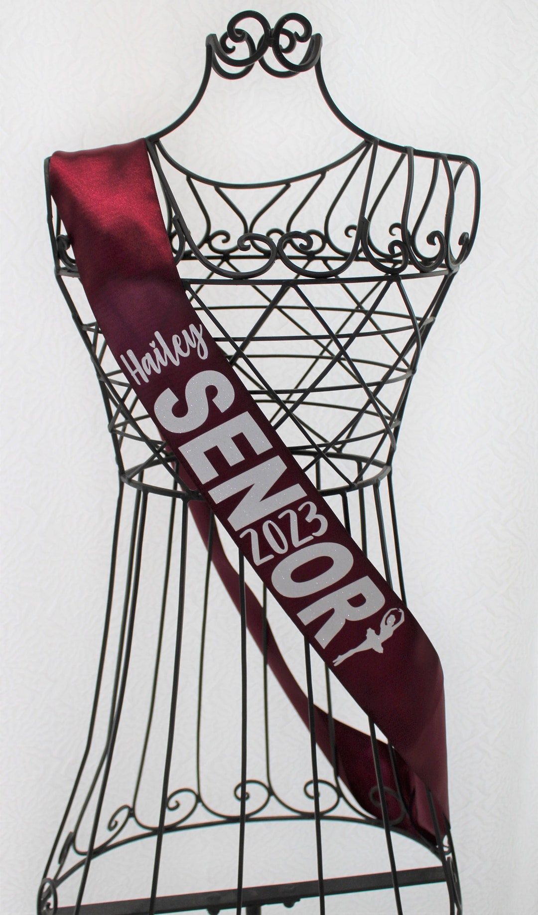 Personalized Senior Year With Ballet Girl Sash - Etsy