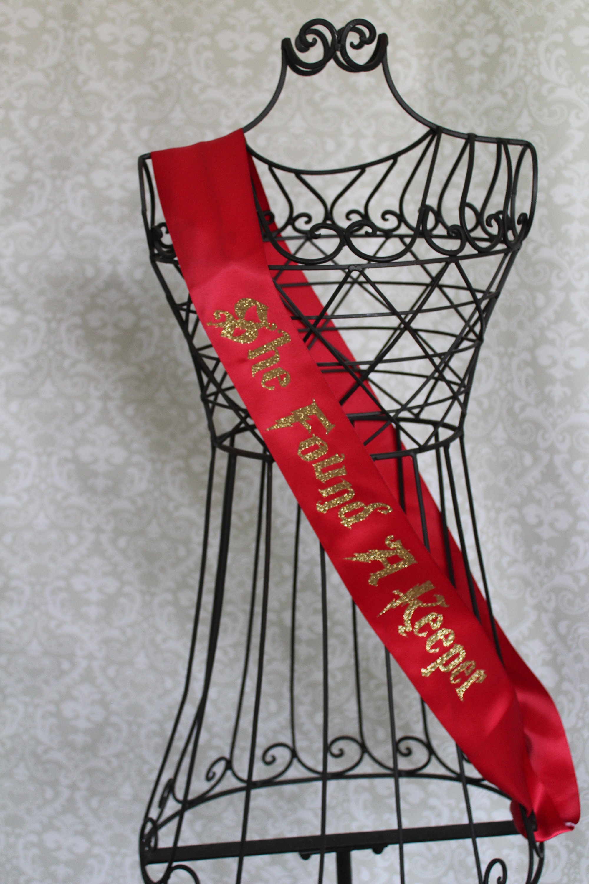 She Found A Keeper Bridal Shower Bachelorette Party Sash - Etsy