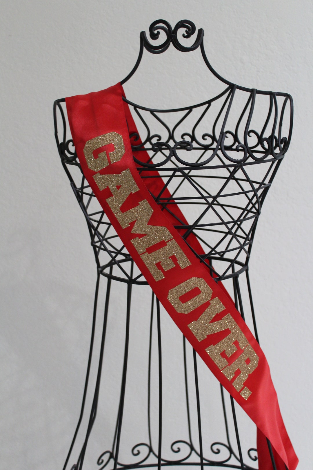 Game Over Bachelor Sash - Etsy