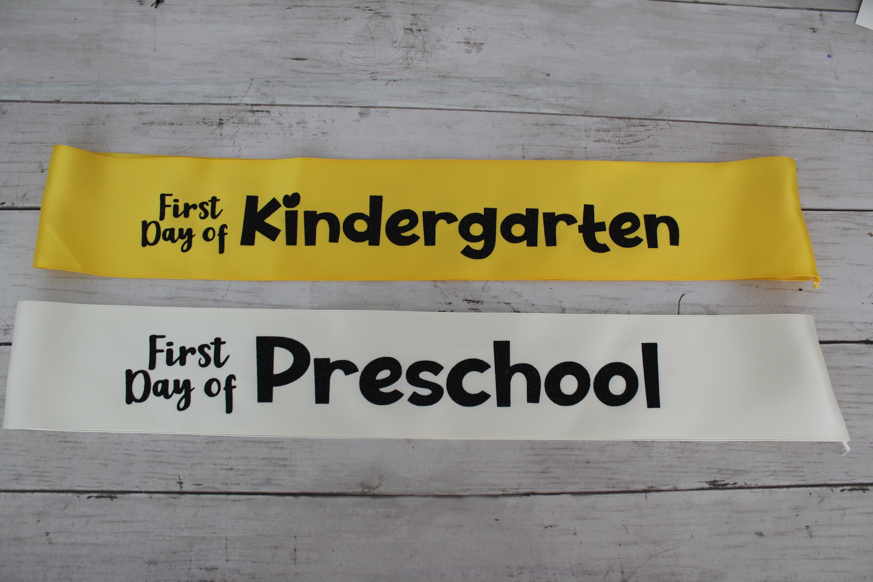 First Day of School Kids Sash - Etsy