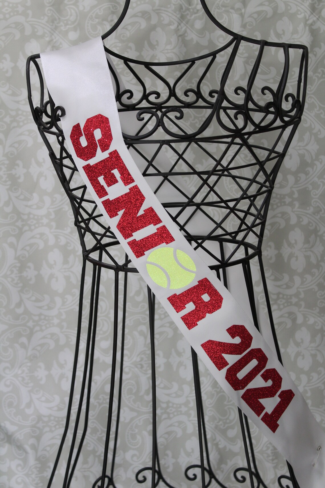 Senior Tennis Ball Sash With Year - Etsy