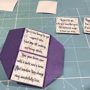 Infinity Folding Card SVG | Octagon Shape | Mother’s Day, Birthday ...
