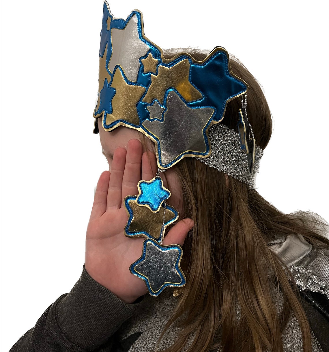 Quick Stitchout ITH Star Birthday Crown, Dress up Crown, Christmas ...