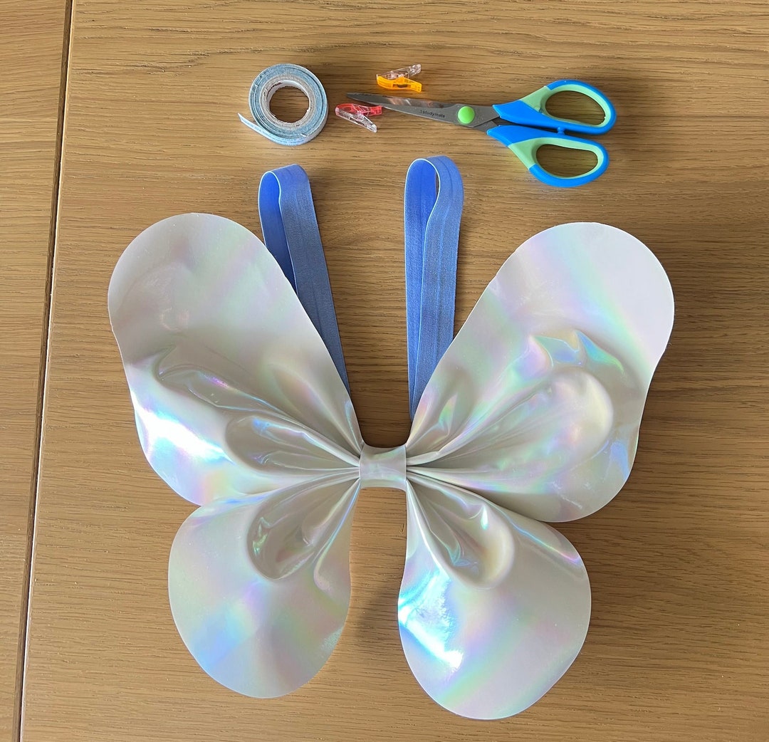 No-sew Butterfly Wings SVG: Wearable Costume Cut File (digital Download ...
