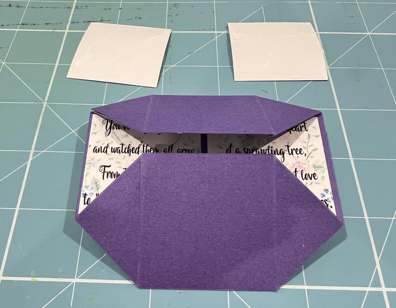 Infinity Folding Card SVG | Octagon Shape | Mother’s Day, Birthday ...