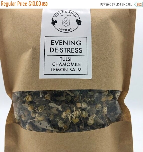 Lemon Balm & Tulsi Herbal Tea - Etsy