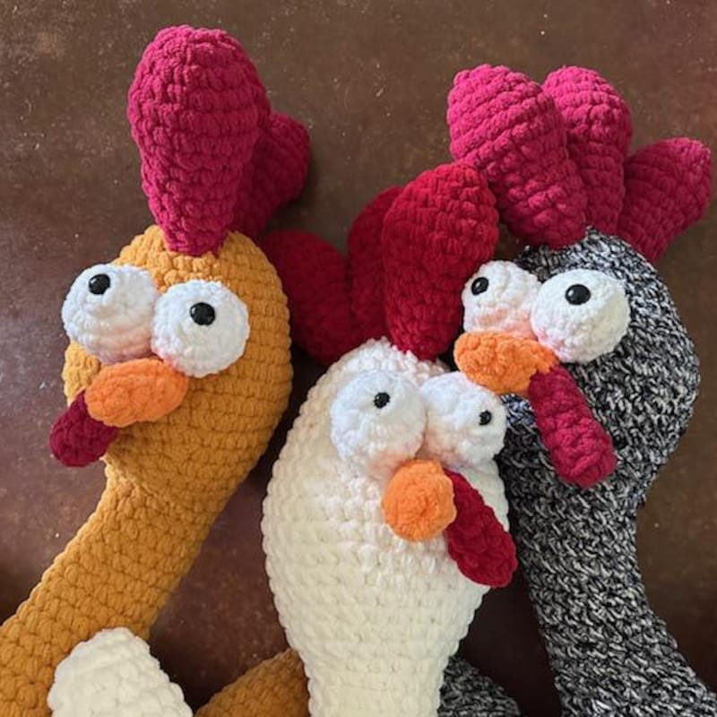 Crochet Large Chicken Pattern - Etsy