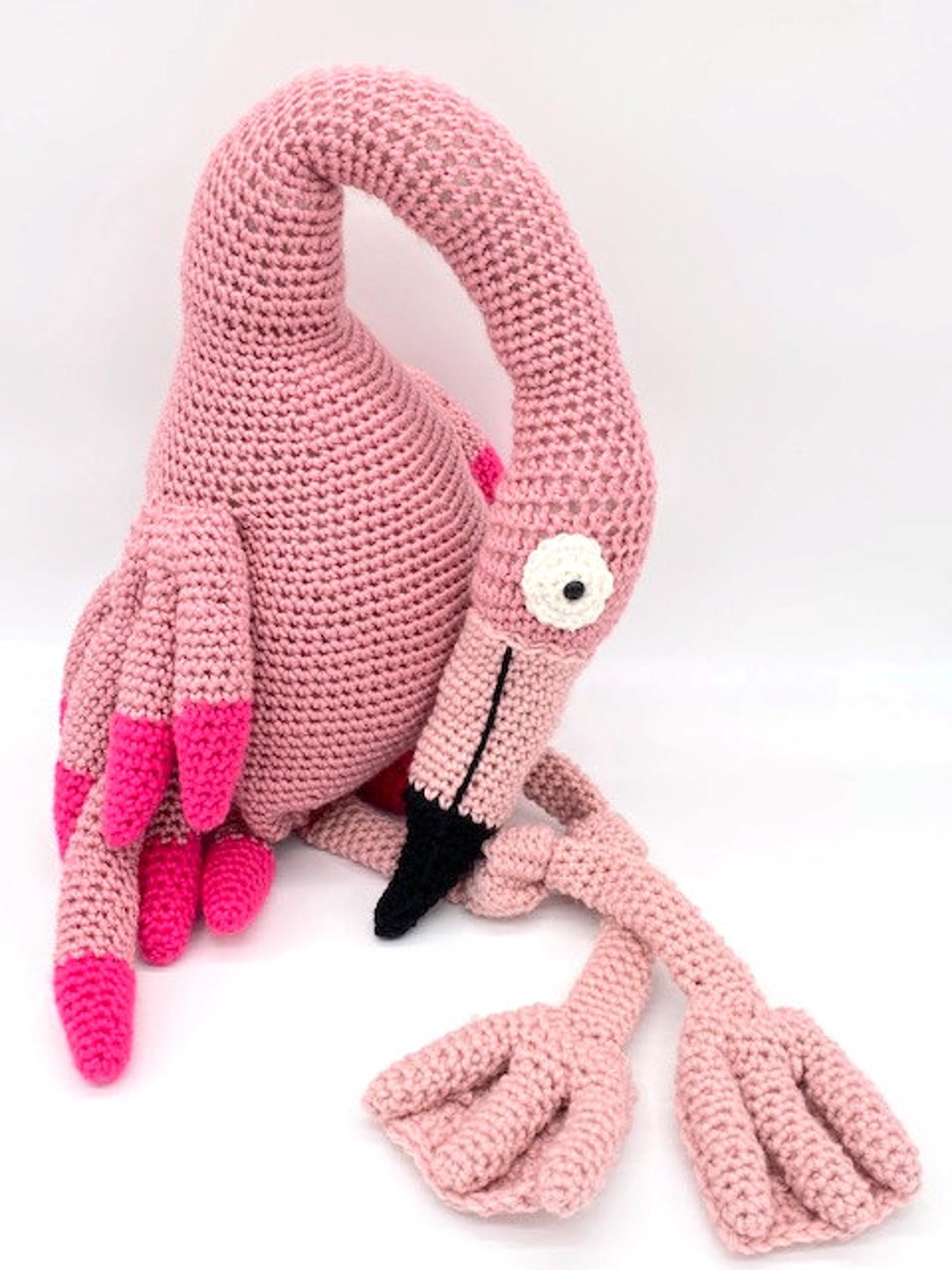 Bird Buddy Flamingo Crochet Amigurumi Pattern - Etsy