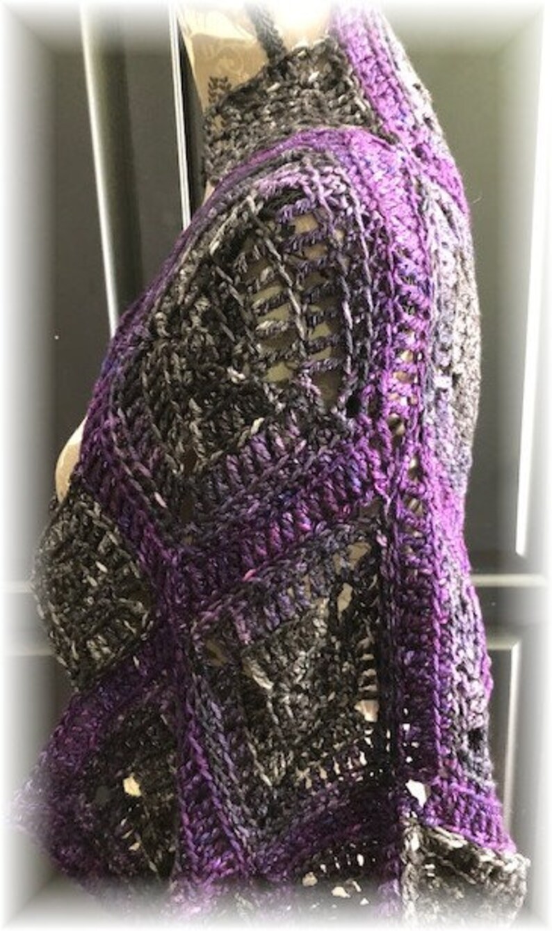 Square Dance Shrug Scarf Pattern - Etsy