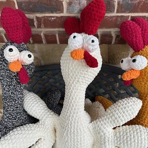 Giant Bird Buddy Chicken Amigurumi Toy Pattern - Etsy