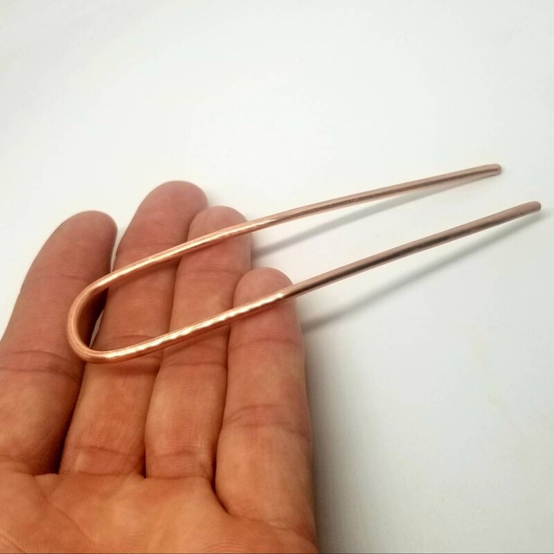 Copper Hair Clip - Etsy