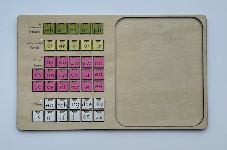 Blending Boards: UFLI Science of Reading Tool - Etsy