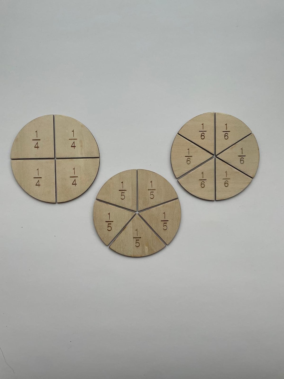 Fraction Board - Etsy