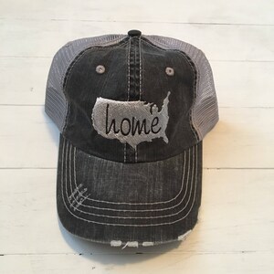 USA. Patriotic Hat. Home Hat. 4th of July Hat. America Hat. State Home ...