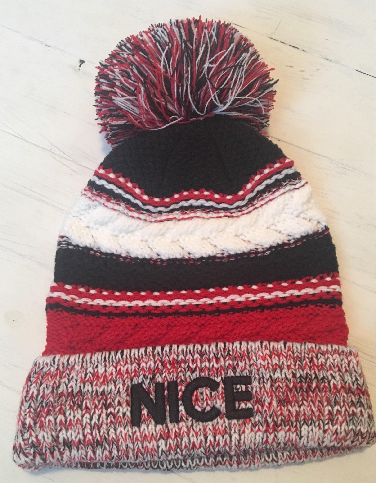 Naughty Nice. Naughty Nice Hats. Stocking Hat. Stocking Hats. | Etsy