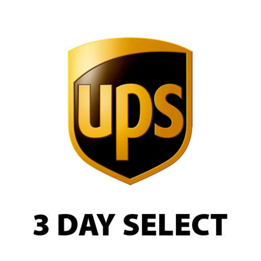 3 Day Select UPS Shipping. - Etsy