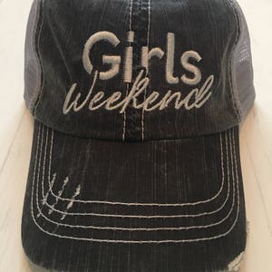 Girls Weekend. Girls Weekend Hat. Girls Night Out. Drinking Hat Womens ...
