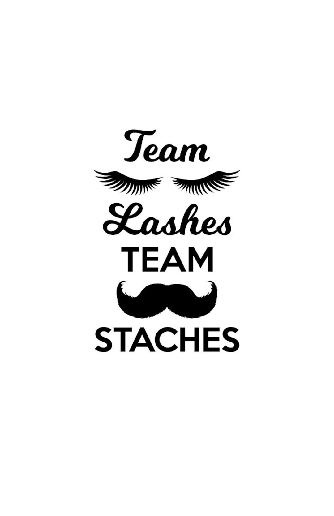 Gender Reveal Ideas. Staches and Lashes Svg. Gender Reveal SVG. Gender ...