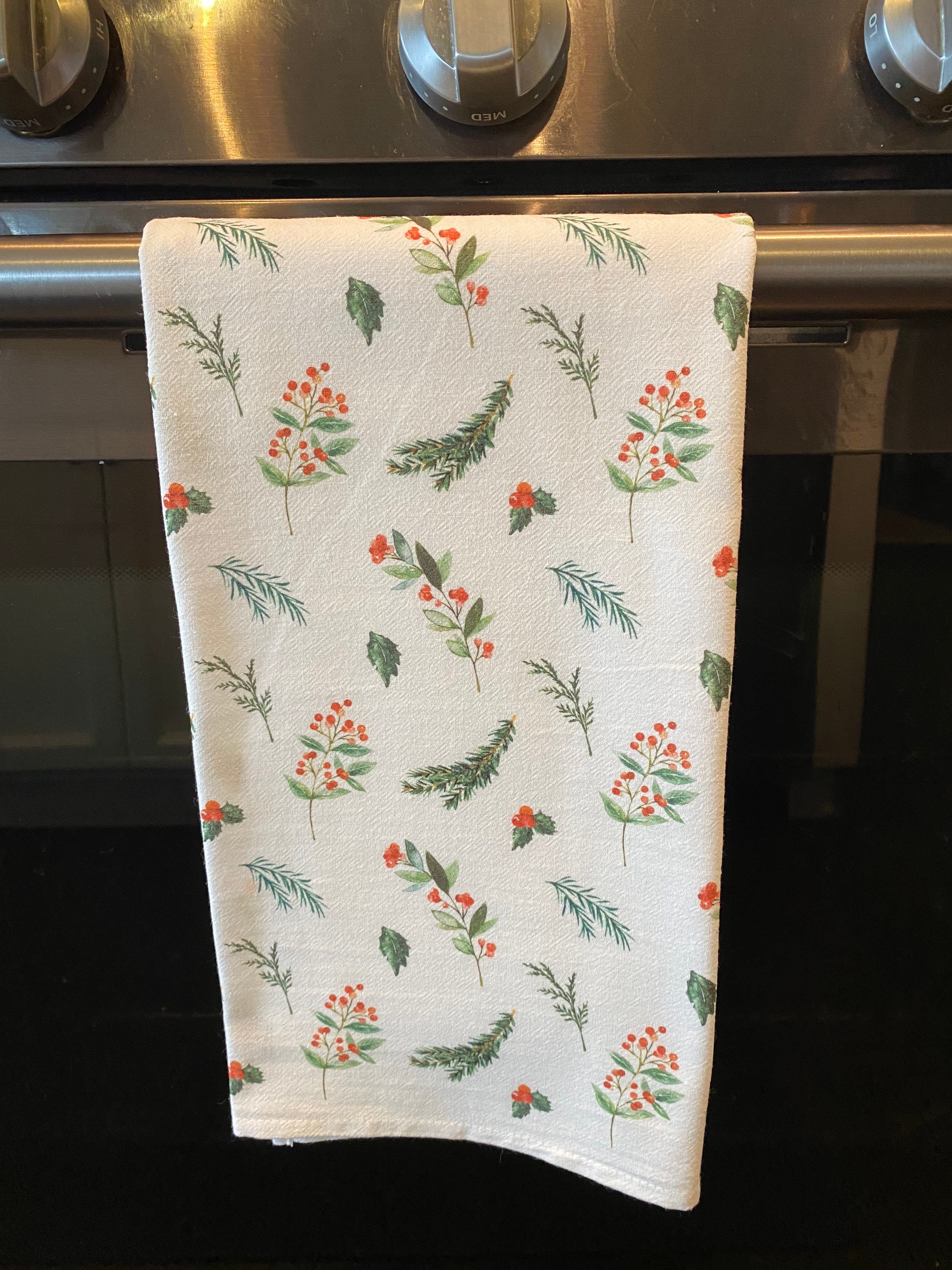 Christmas Tea Towel. Gift Ideas. Tea Towels. Flour Sack Tea - Etsy