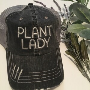 Plant Lady Hat. Gardening. Plants. Garden. Wildflower. Womens Hats ...